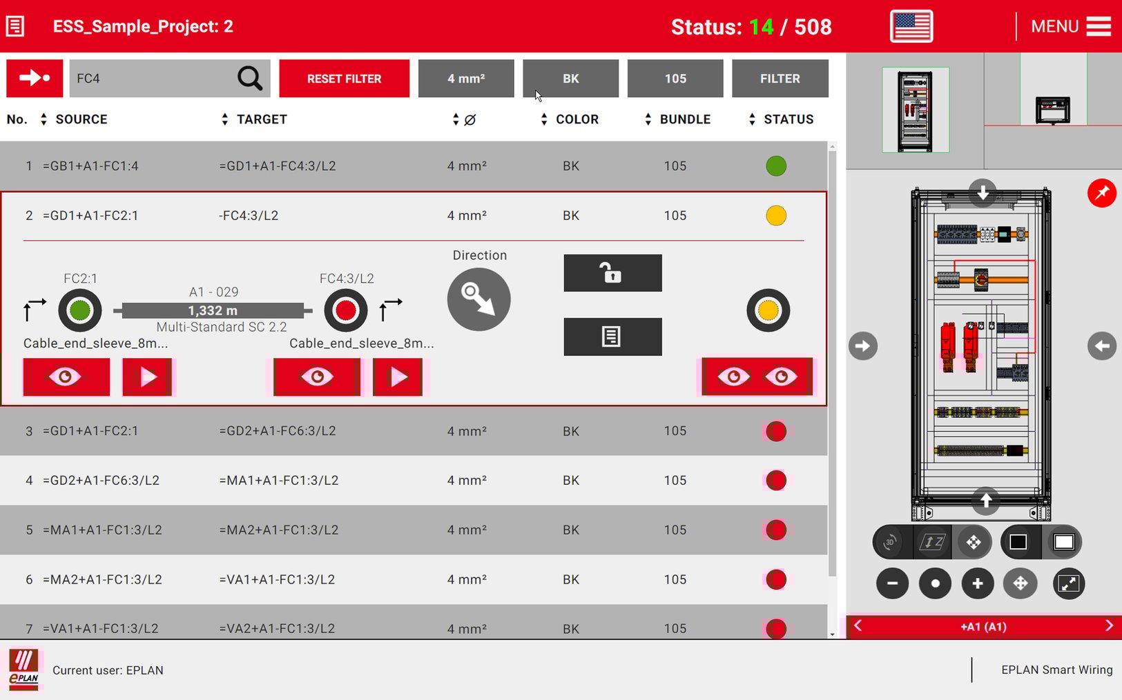 How to easily wire control panels without diagrams: EPLAN Smart Wiring