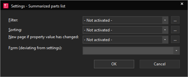 Evaluation (Report Generation) in EPLAN