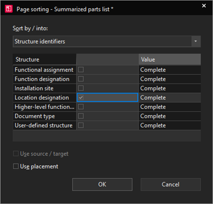 Evaluation (Report Generation) in EPLAN